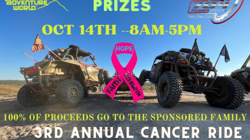 704 Powersports Cancer Ride | Carolina Adventure World
