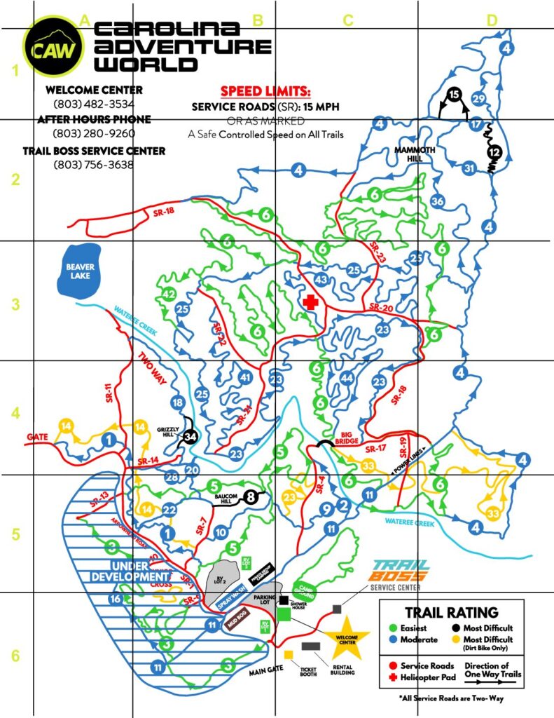Trail Report | Carolina Adventure World