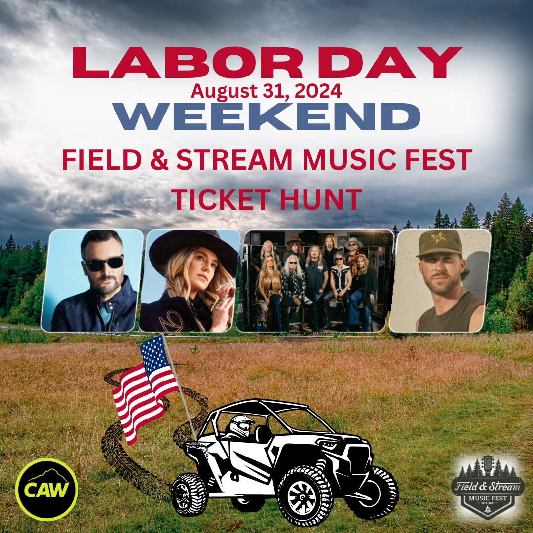 Labor Day Field & Stream Music Fest Ticket Hunt | Carolina Adventure World