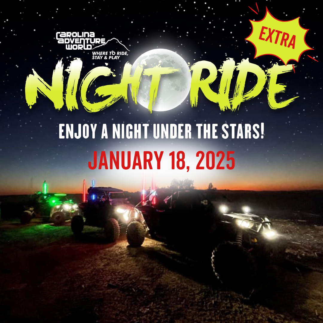 Extra January Night Ride | Carolina Adventure World